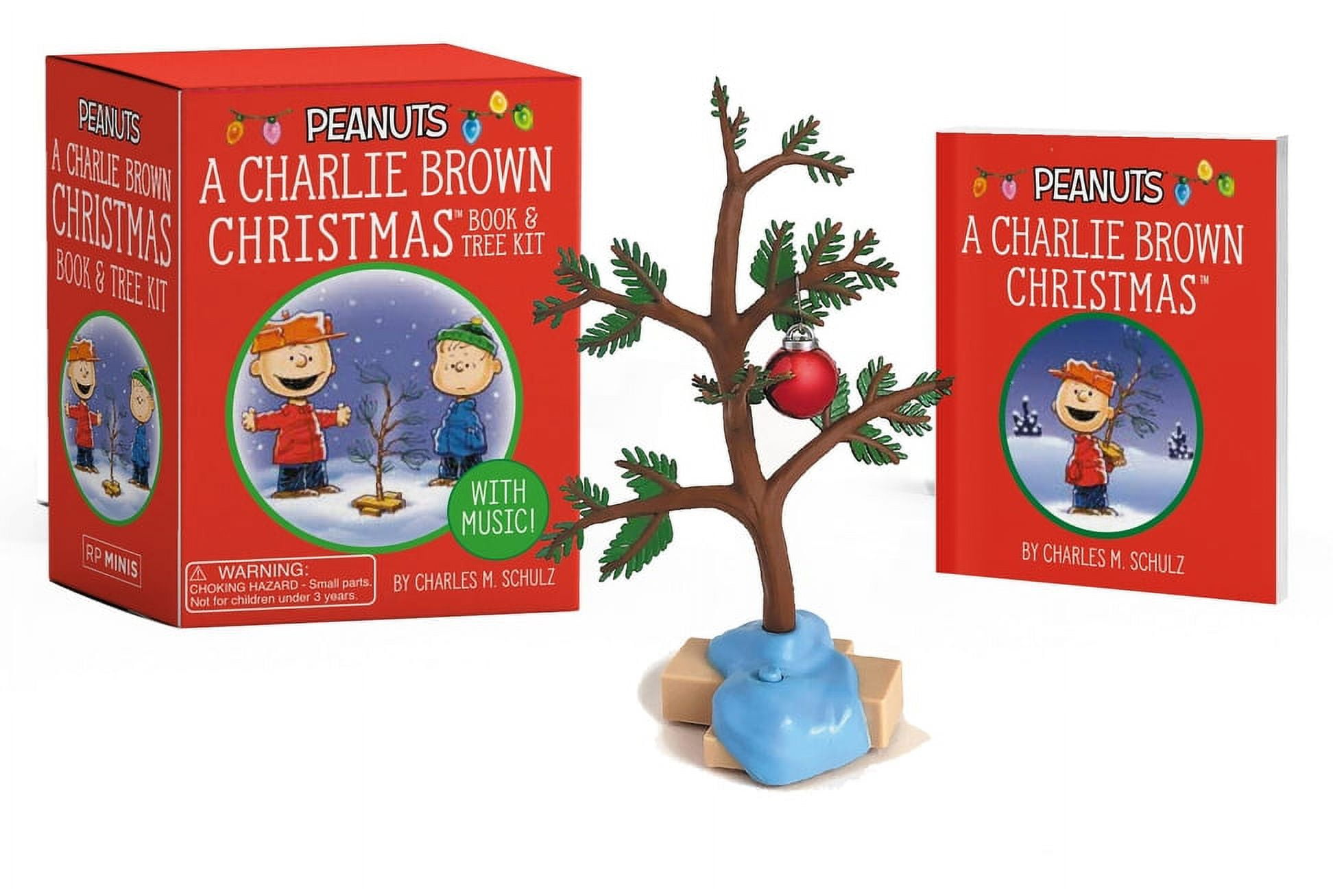 Rp Minis A Charlie Brown Christmas: Book and Tree Kit: With Music ...
