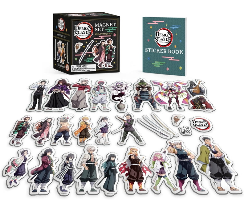 Rp Minis Demon Slayer: Kimetsu No Yaiba: Magnet Set: With 30 Magnets ...