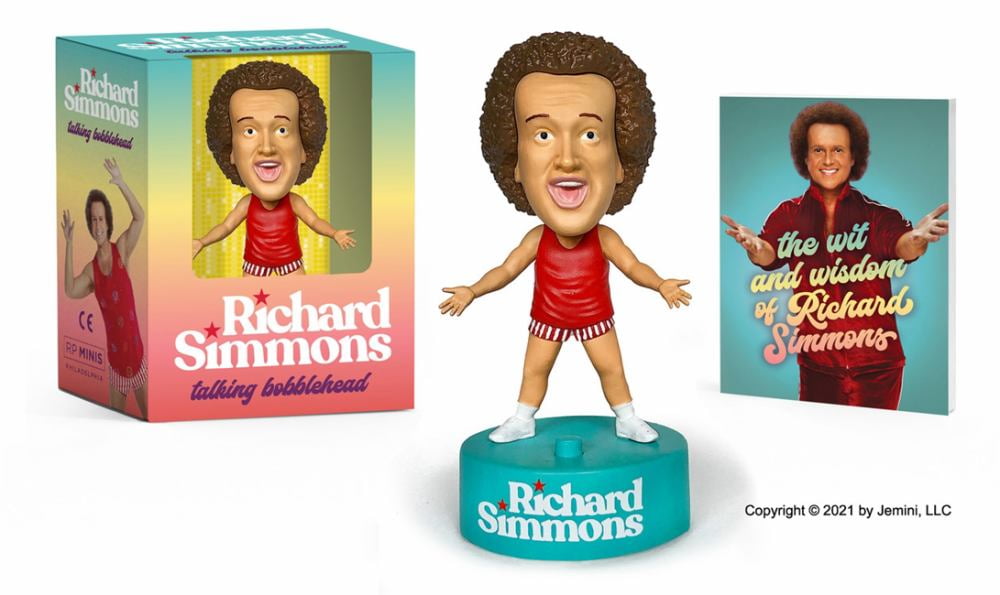 Rp Minis Richard Simmons Talking Bobblehead: With Sound!, (Paperback ...