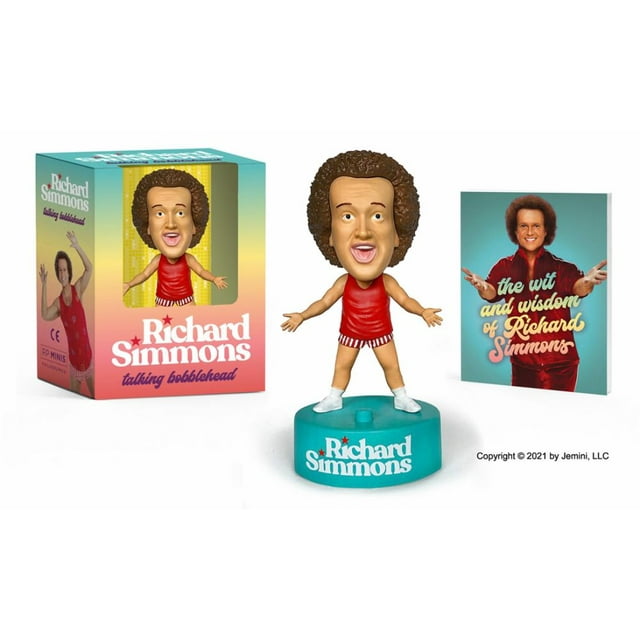 Rp Minis Richard Simmons Talking Bobblehead: With Sound!, (Paperback ...
