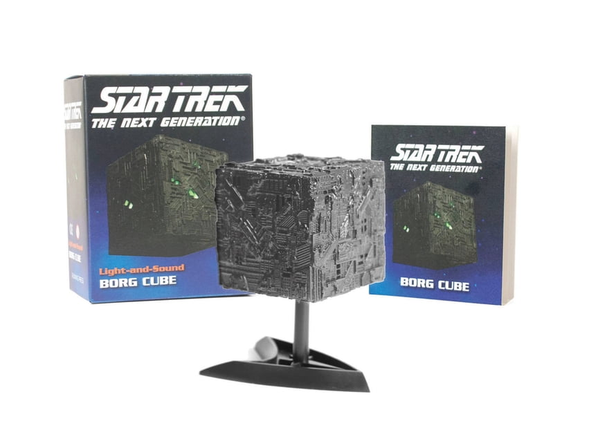 RP Minis Star Trek: Collectible Light-and-Sound Borg Cube Toy with ...
