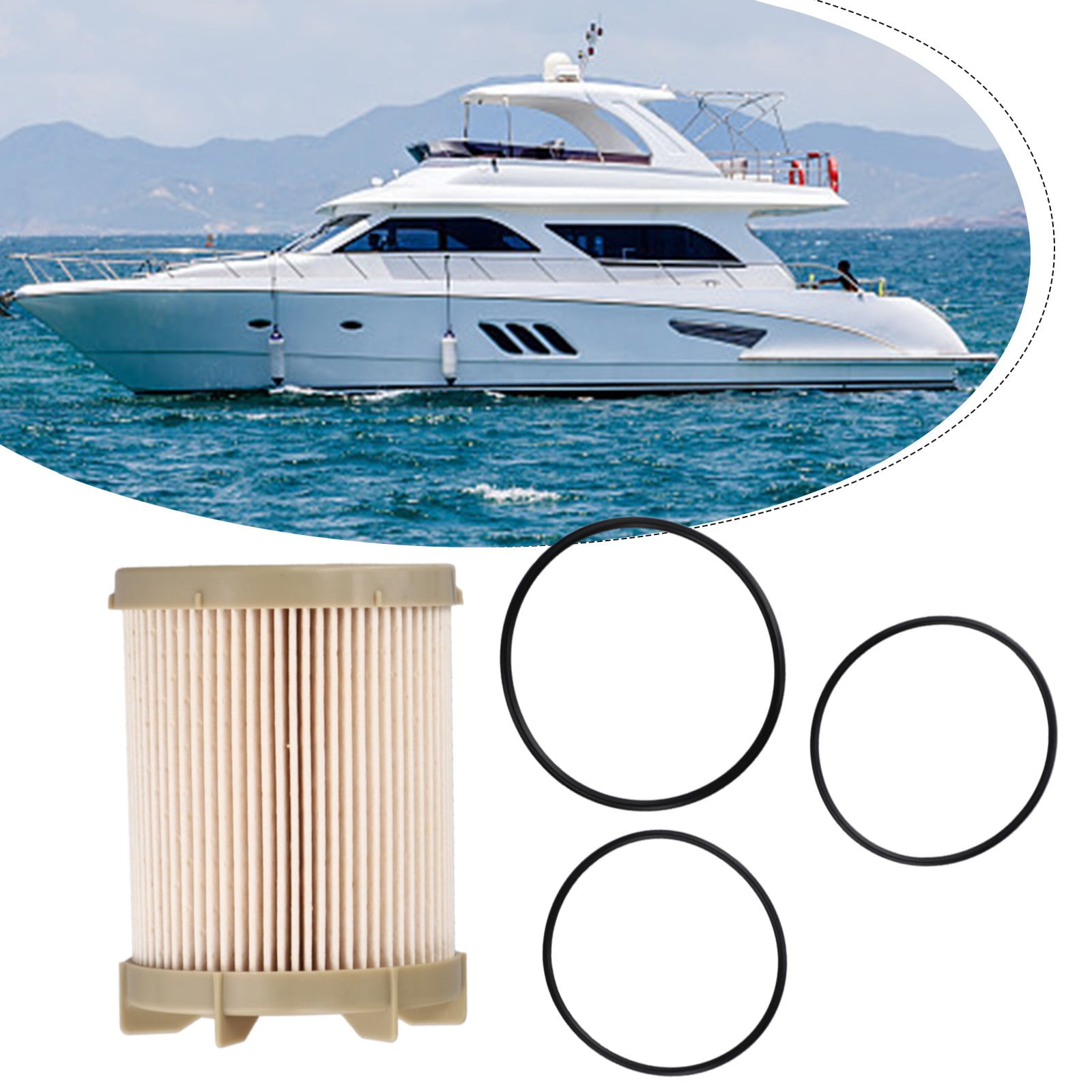 Rp080026 Be5017 Fuel Filter Element Fuel Control Cell Filter Pleasure ...