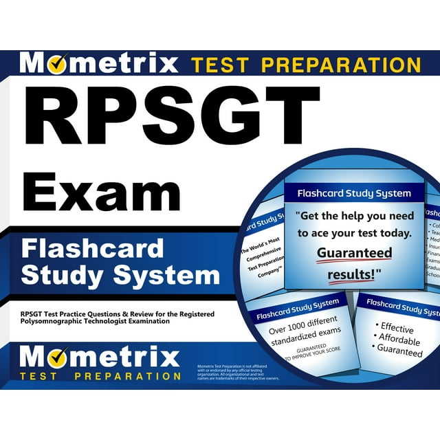 Rpsgt Exam Flashcard Study System : Rpsgt Test Practice Questions and ...