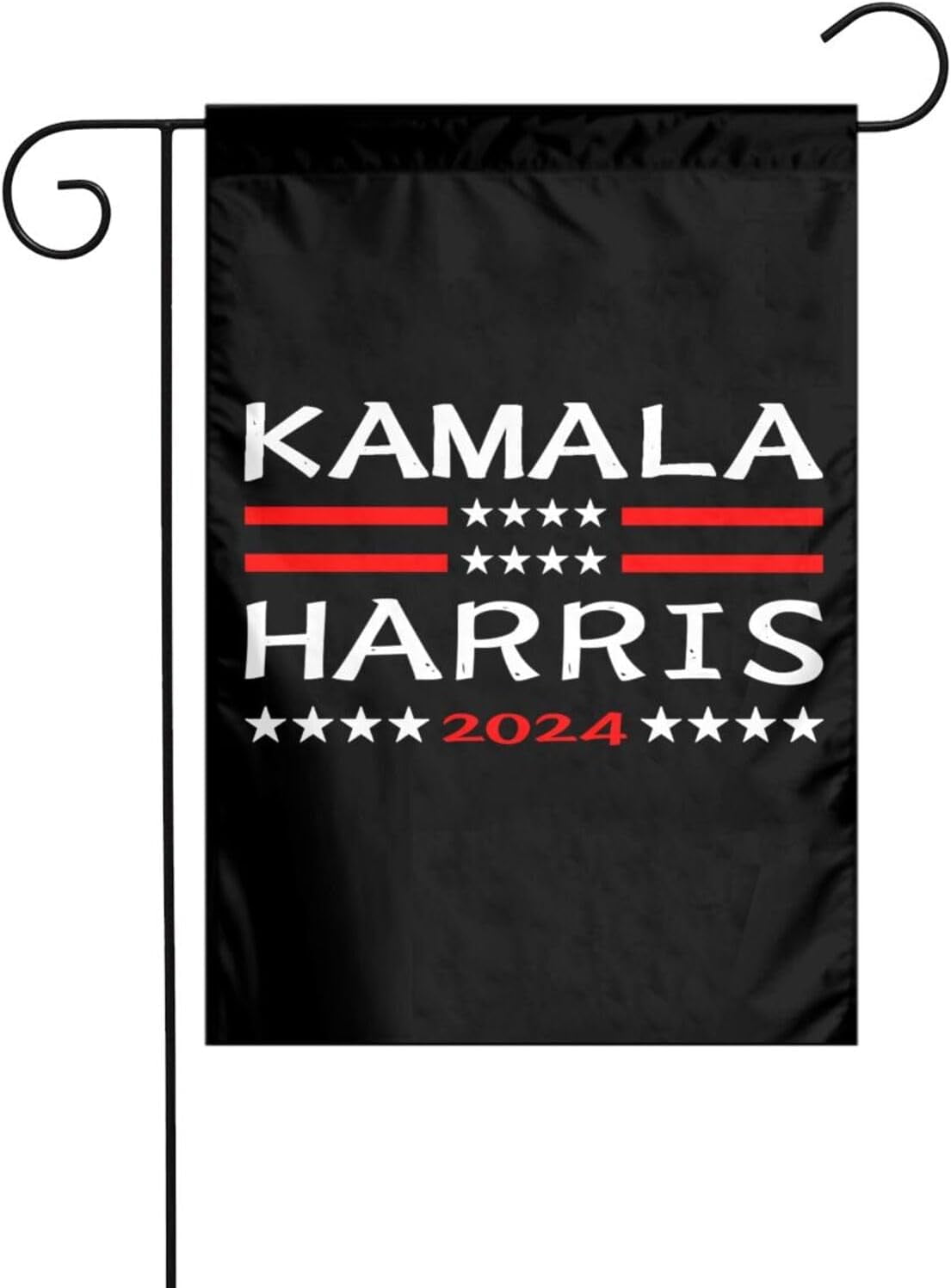 Rqwaaed Kamala Harris 2024 Harris for President Garden Flag 12x18in ...