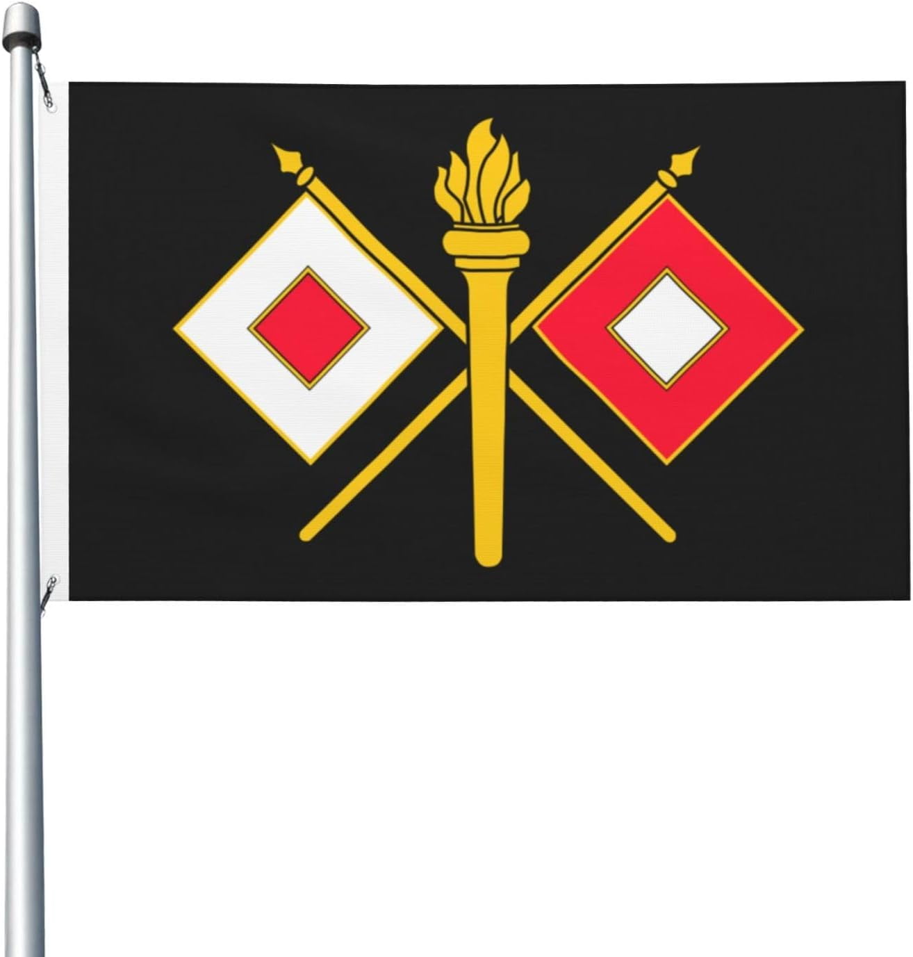 Rqwaaed US Army Signal Corps Logo Durable Indoor-Outdoor Versatile ...