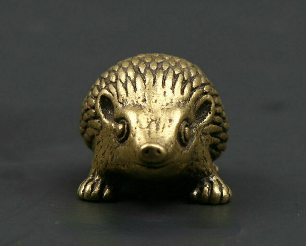 Rrinaceus Earopaeus Hedgehog Hedgepig Statue Chinese Bronze Lovable ...