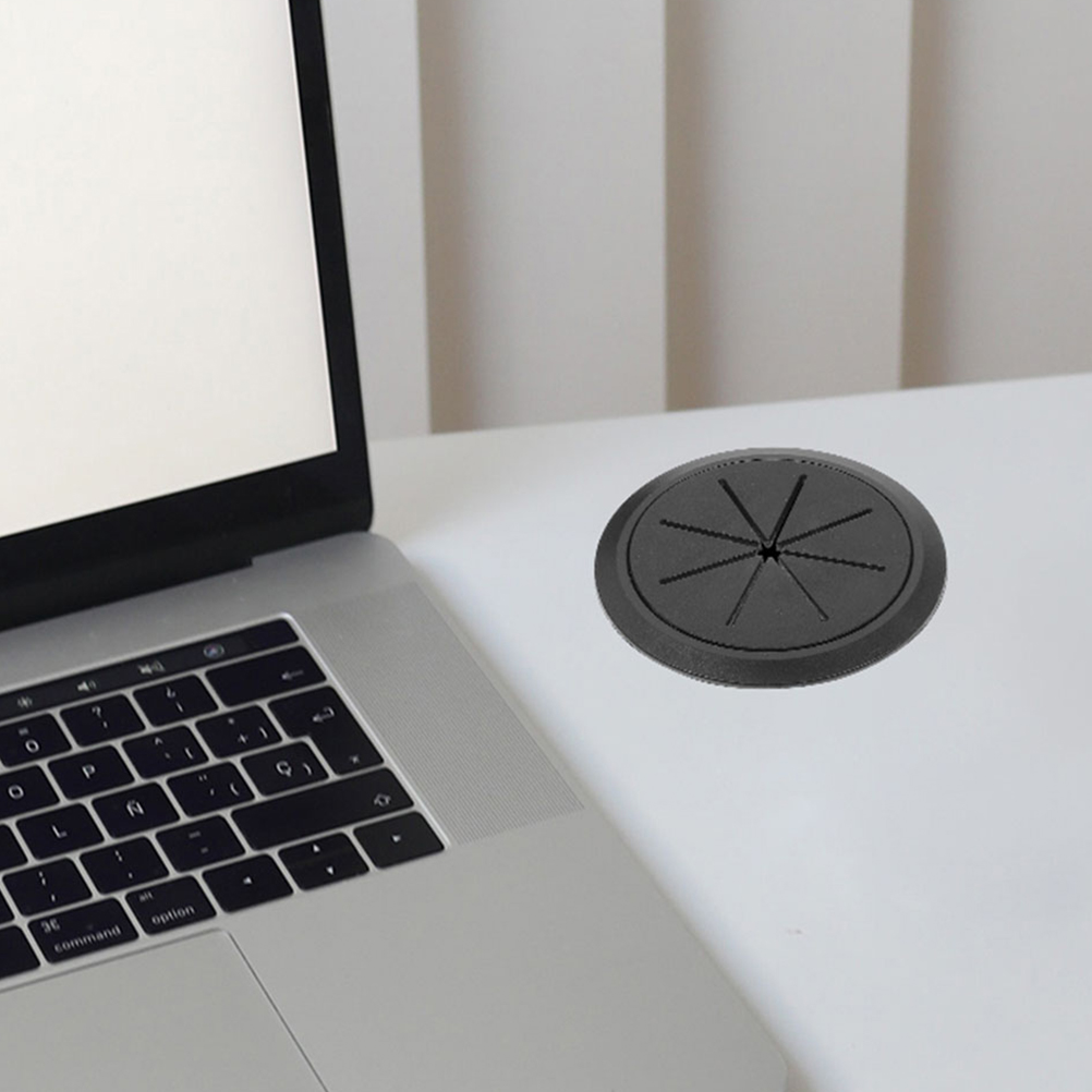 Rrouserry 4 Pcs Wiring Hole Cover The Wire Wire Grommet Desk Wire Hole ...