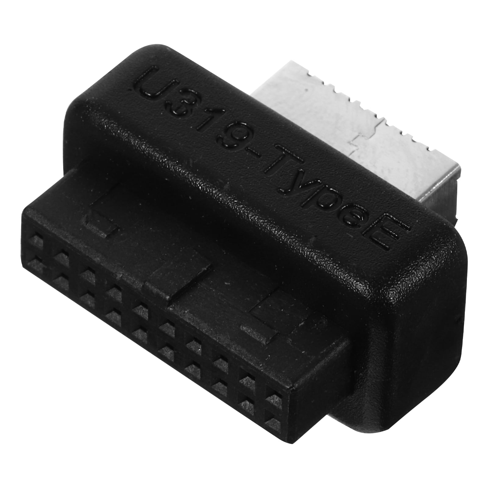Rrouserry USB Front Panel Adapter 19 Pin To USB Type E Connector Board ...