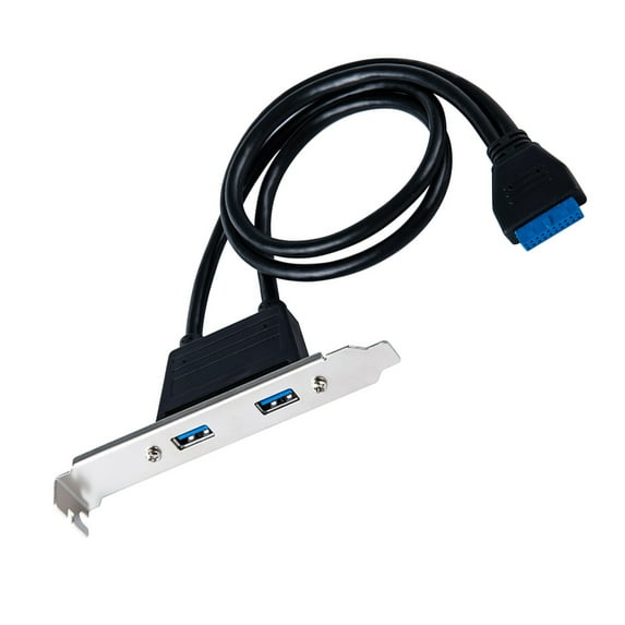 UEETEK USB Hub Motherboard Usb Adapter Black 1Pack 4.7x0.8x0.4in ...