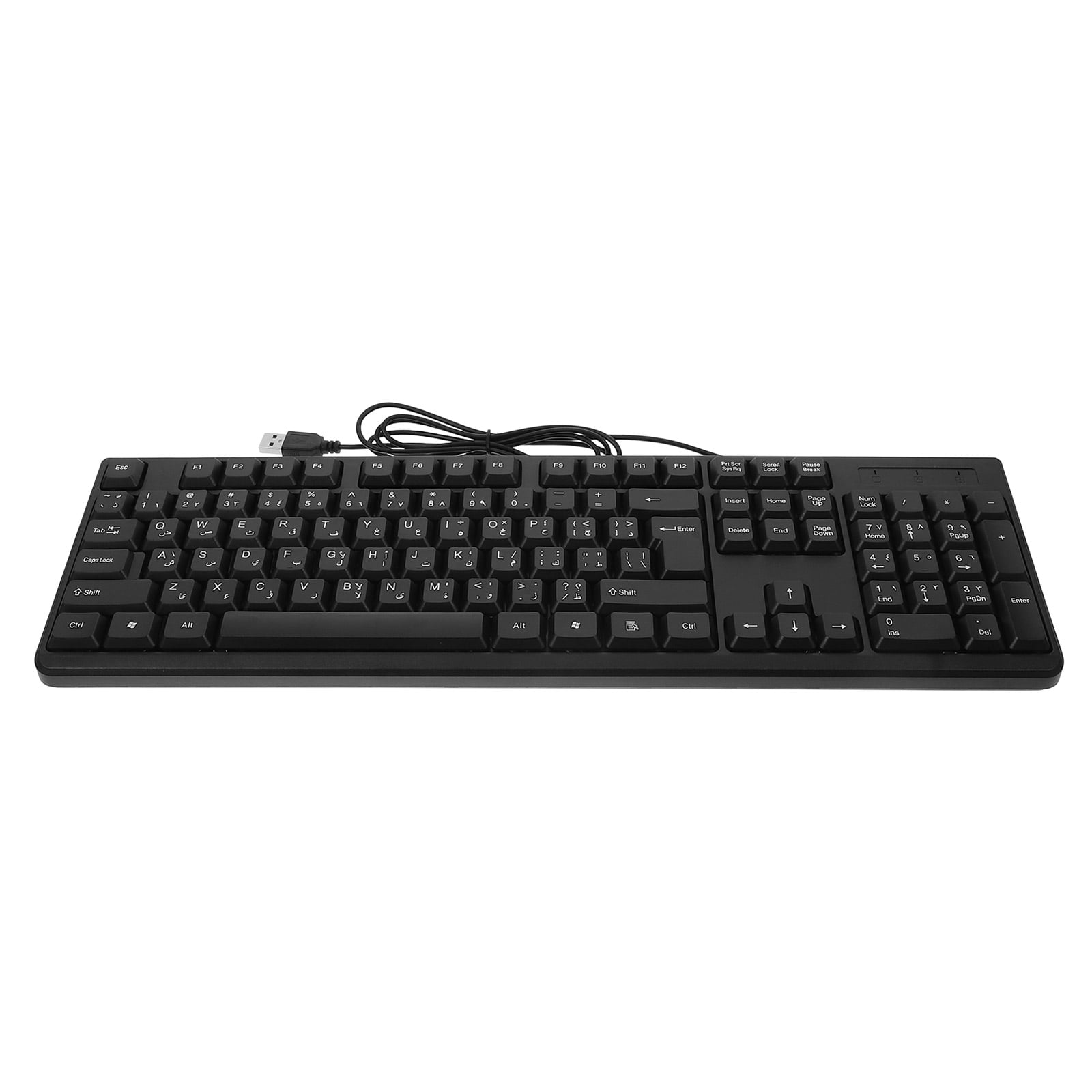 UEETEK Gaming Keyboard with Numeric Keypad for Desktop Computer ABS ...