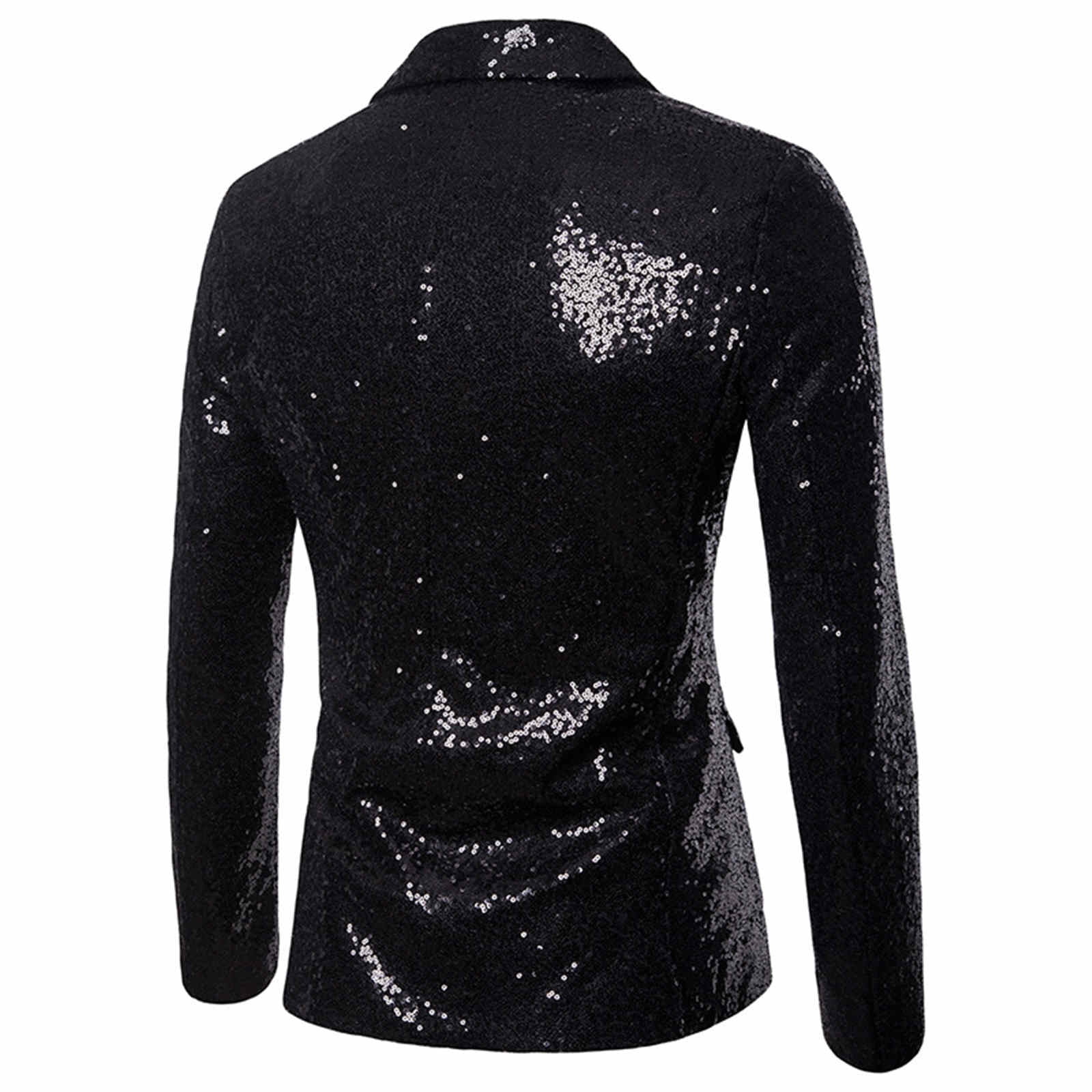 Rrunsv Blazer for Men Men's Solid Color Blazers Business Casual Regular ...