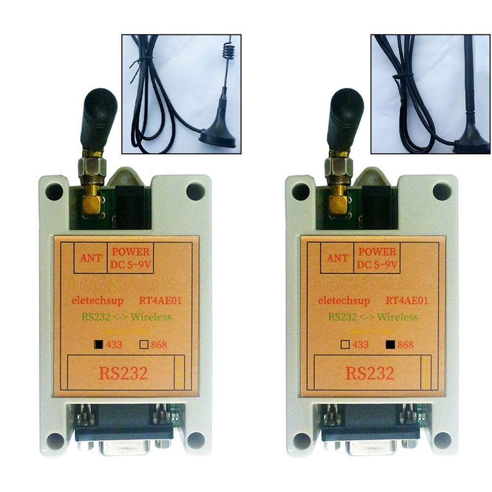 Rs232 433M Rs232 868M Wireless Transceiver Serial Data Transmission Module Rs232 433M YIWEI ...