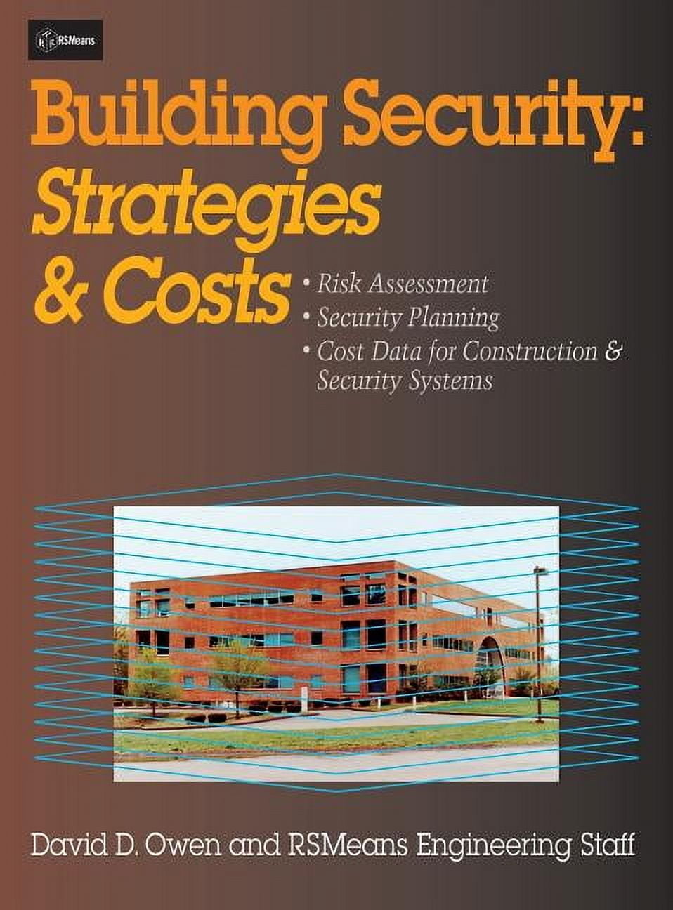 Rsmeans Building Security: Strategies & Costs, Book 48, (Hardcover ...