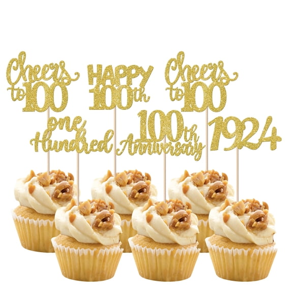 100th Birthday Cake Topper