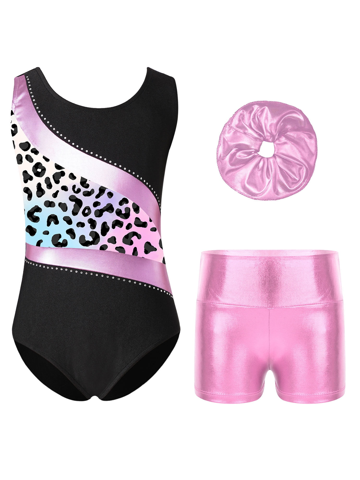 Rswnyirn Gymnastics Leotard for Girls Sparkle Tumbling Dancing ...