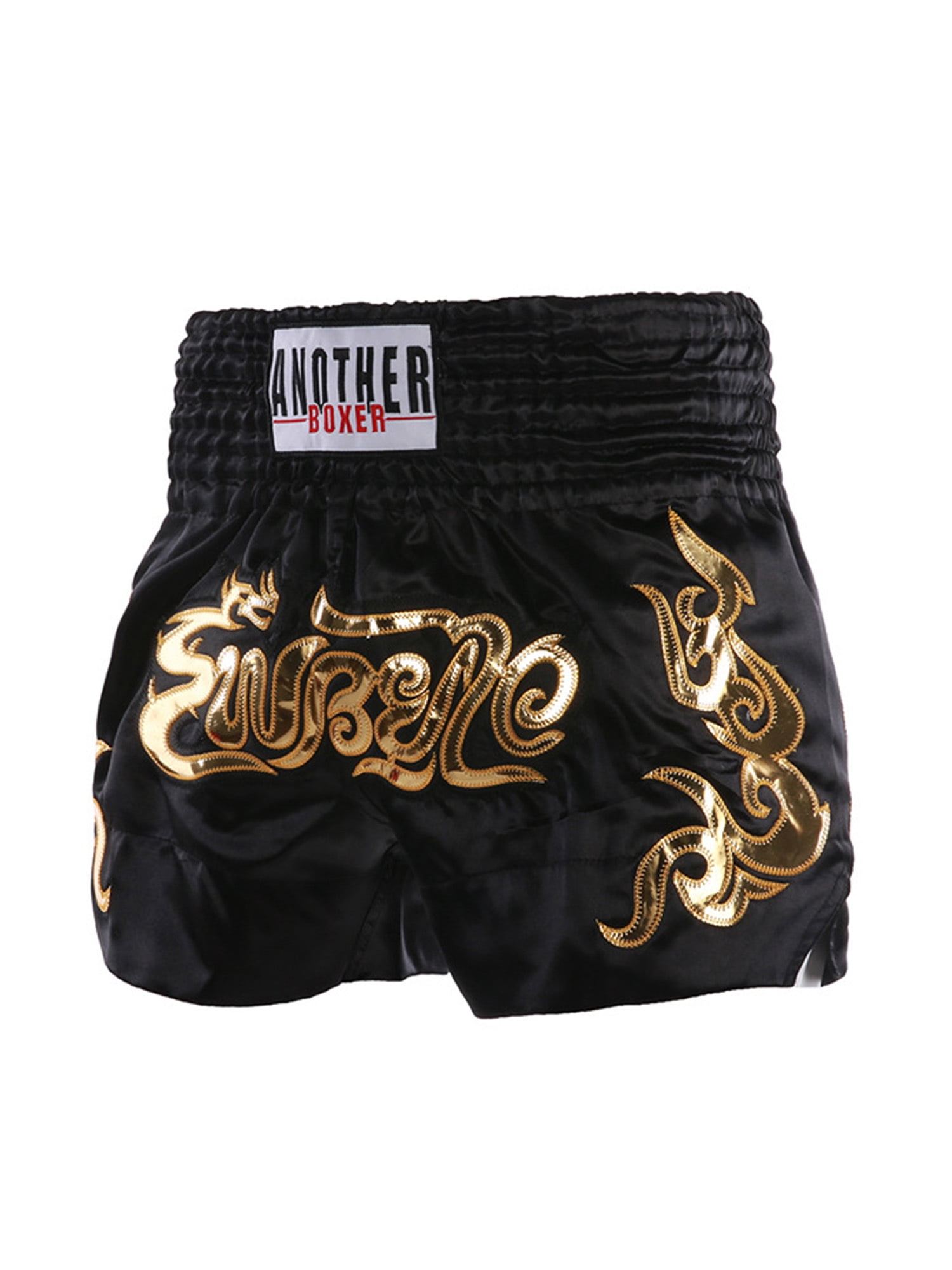 Rswnyirn Kids Boys Muay Thai Shorts Boxing Shorts Boxer Training Trunks ...