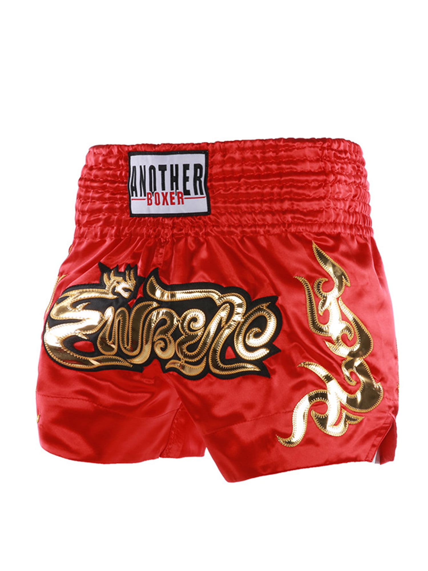 Rswnyirn Kids Boys Muay Thai Shorts Boxing Shorts Boxer Training Trunks ...