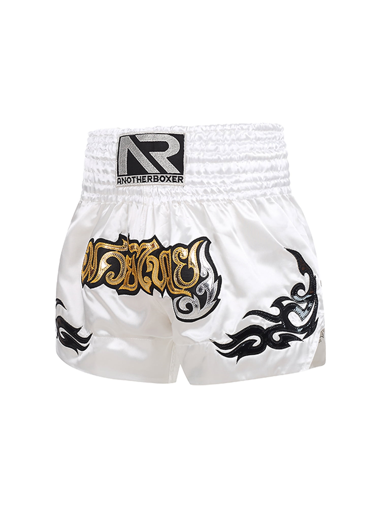 Rswnyirn Kids Boys Muay Thai Shorts MMA Kickboxing Shorts Boxing Trunks ...