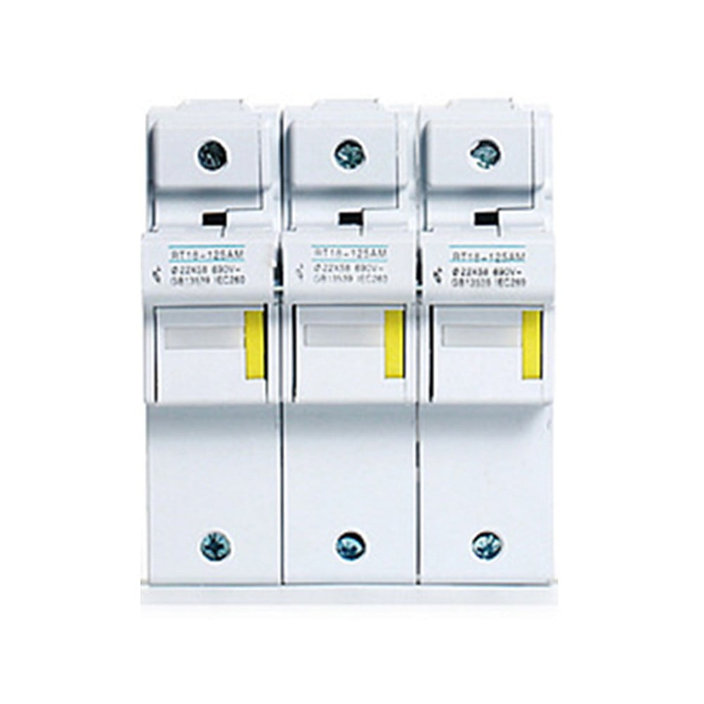 RT18-125AM 1-4P 63A 80A 100A 125A Din Rail mounting Fuse Holders Fuse ...