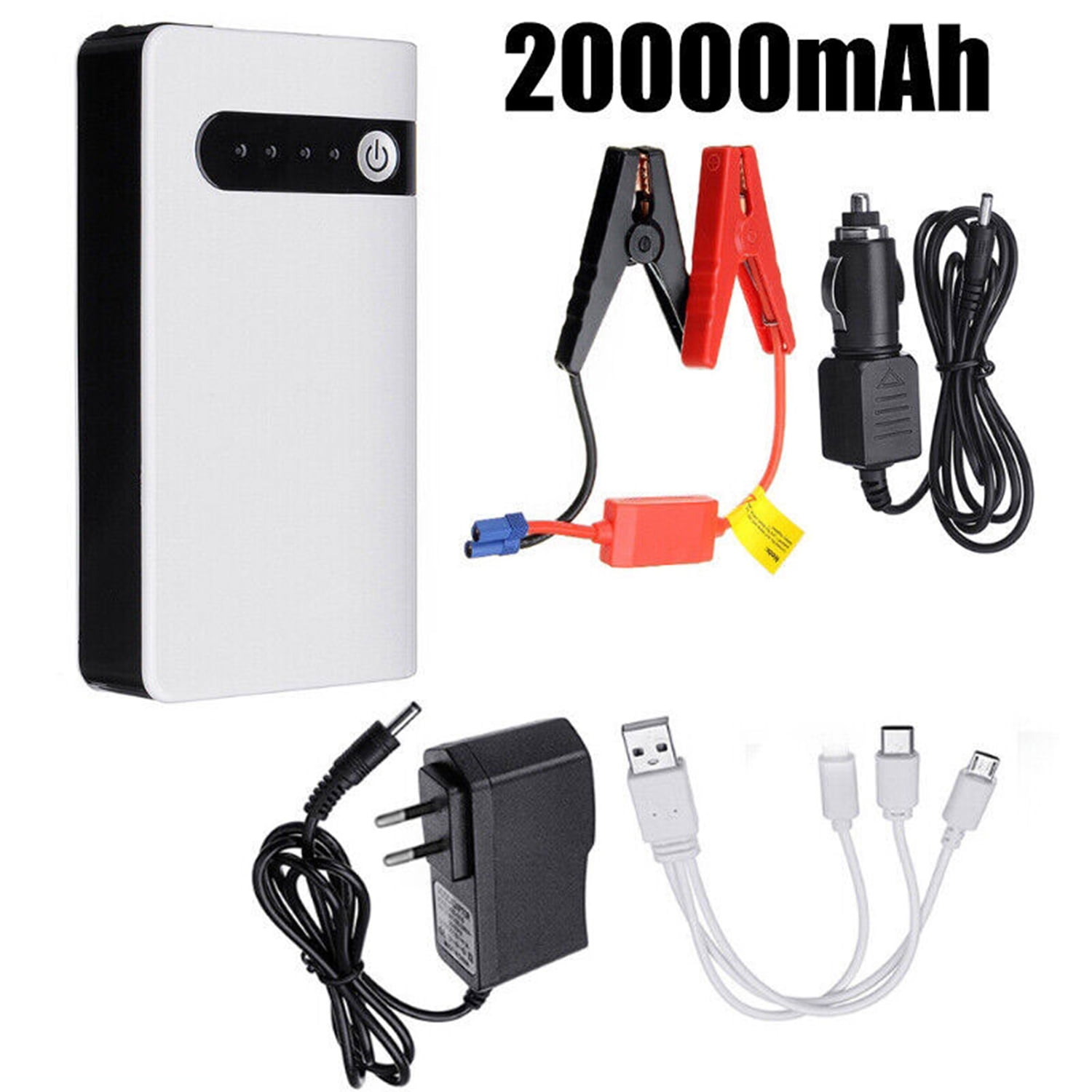 Rtmgob 20000mAh Car Jump Starter Booster and Multi-function USB Charger ...