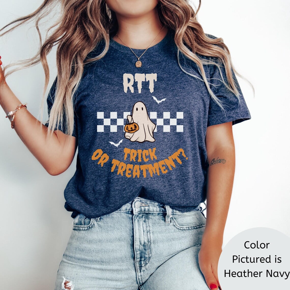 Rtt Shirt, Trick Or Treatment Shirt, Rtt Therapy Tee, Rapid ...