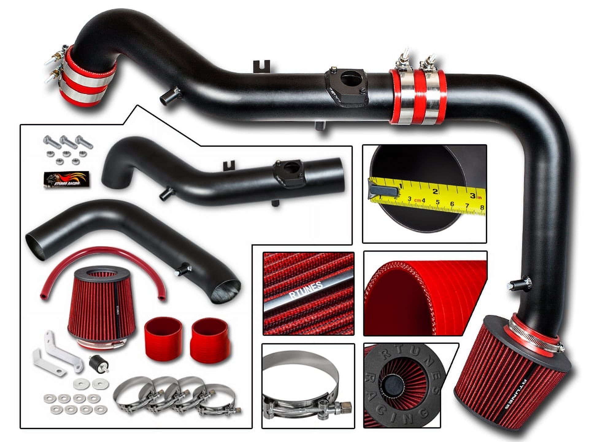 Injen 2009 Lancer GTS 2.4L 4 Cyl. Black Cold Air Intake - Walmart.com
