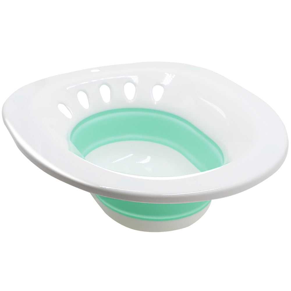 RuGuo Foldable Sitz Bath for Toilet Seat, Portable for Hemorrhoids ...