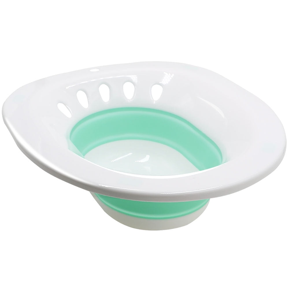 "Ruguo Foldable Sitz Bath, Fits Toilet Seat, Ergonomic Silicone Design ...