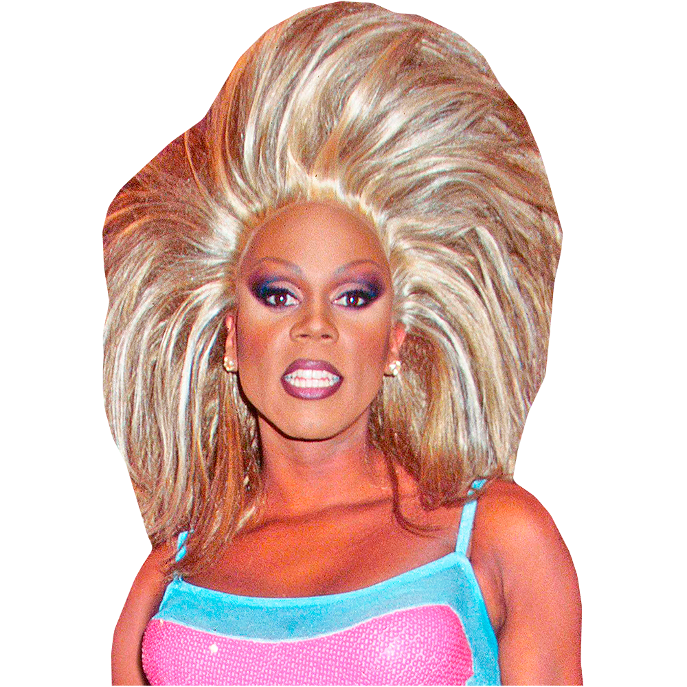 RuPaul (Pink Dress) Half Body Buddy Cutout - Walmart.com