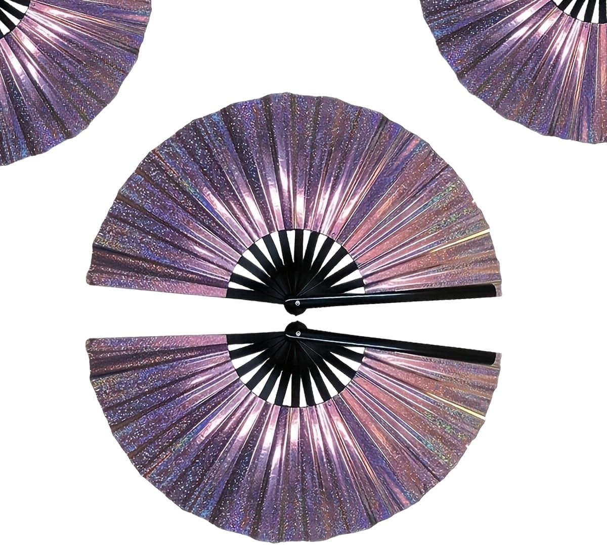 RuWeoMaa 2 Pack Boots on the Ground Hand Fan, Line dance popping fan ...