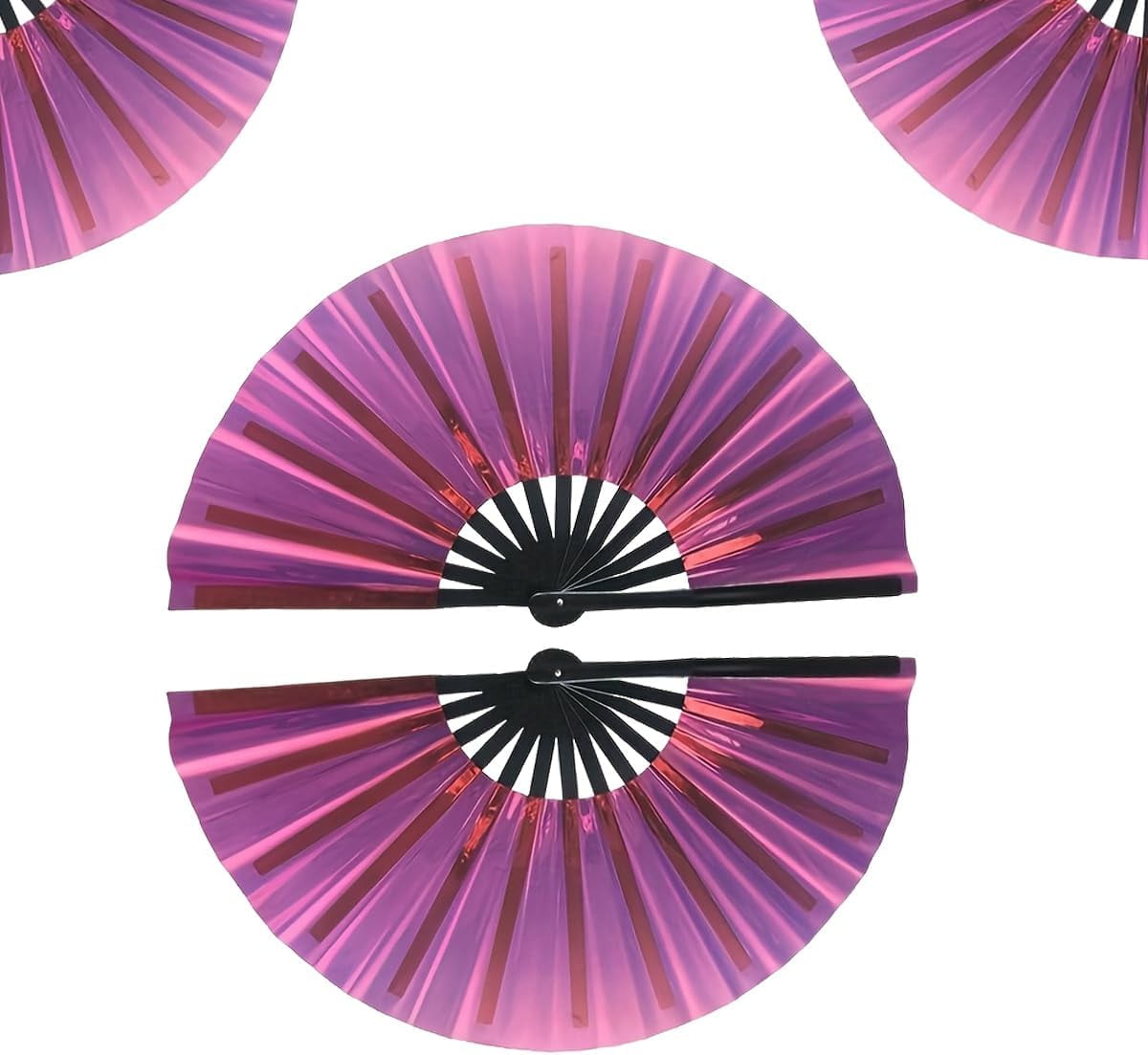 RuWeoMaa 2 Pack Boots on the Ground Hand Fan, Line dance popping fan ...