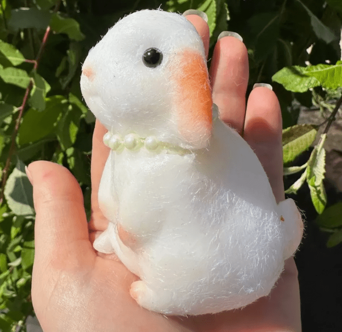 RuWeoMaa Cute Slow Rising Rabbit Squishys Toy – Stress Relief Squeeze ...