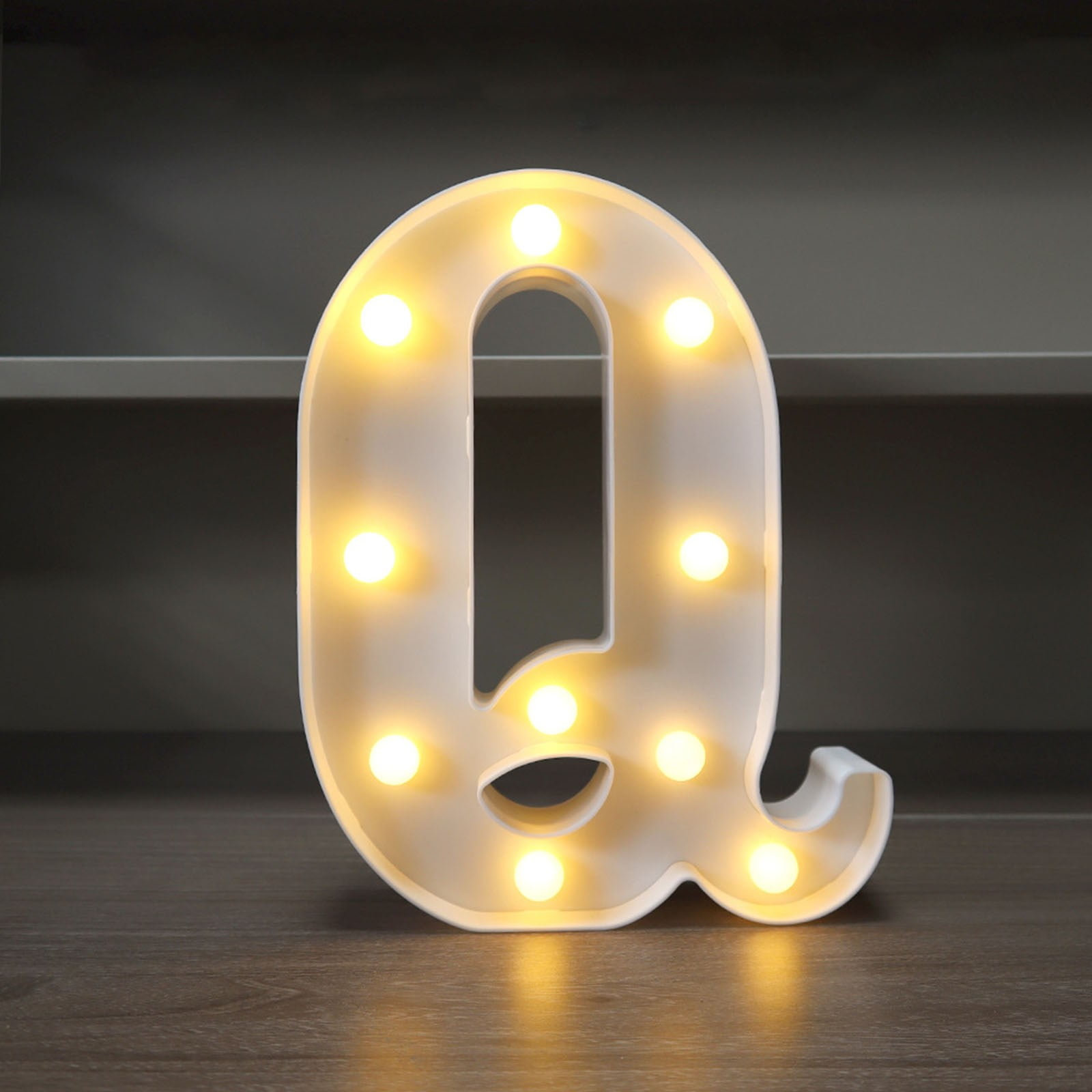 RuWeoMaa Light up Letters Marquee Letters, 26 Alphabet LED Lights Sign ...