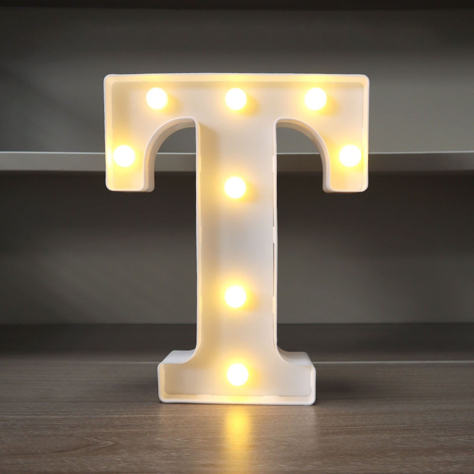 RuWeoMaa Light up Letters Marquee Letters, 26 Alphabet LED Lights Sign ...