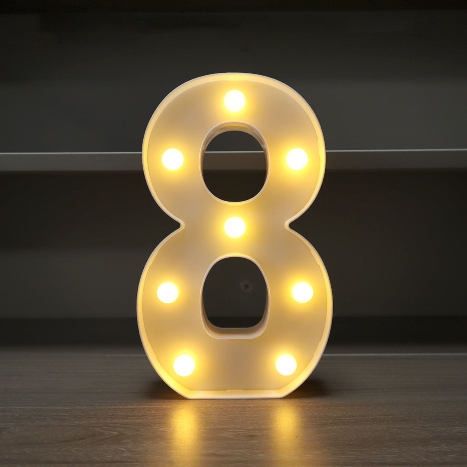 RuWeoMaa Marquee Light Up Numbers, Light Up Numbers for Baby Shower ...