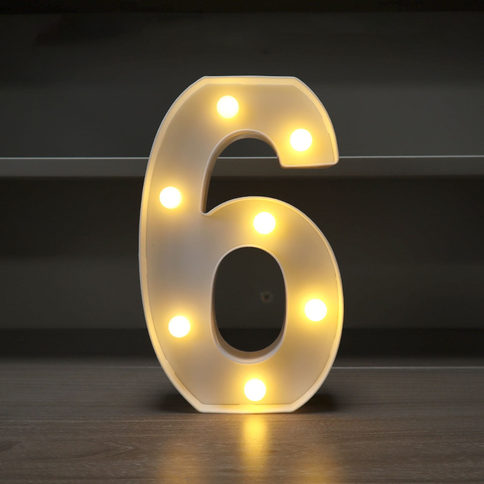 RuWeoMaa Marquee Light Up Numbers, Light Up Numbers for Baby Shower ...