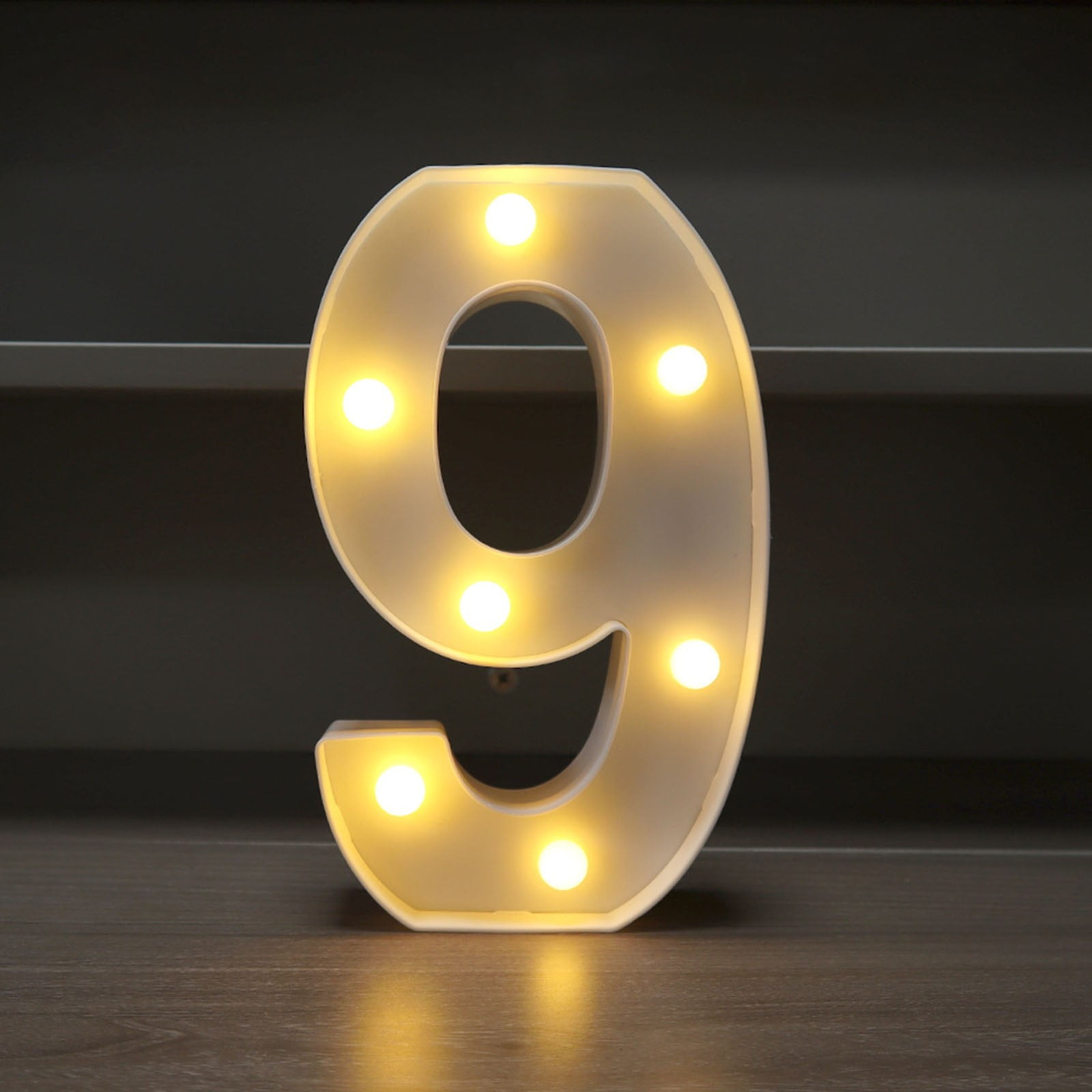 RuWeoMaa Marquee Light Up Numbers, Light Up Numbers for Baby Shower ...