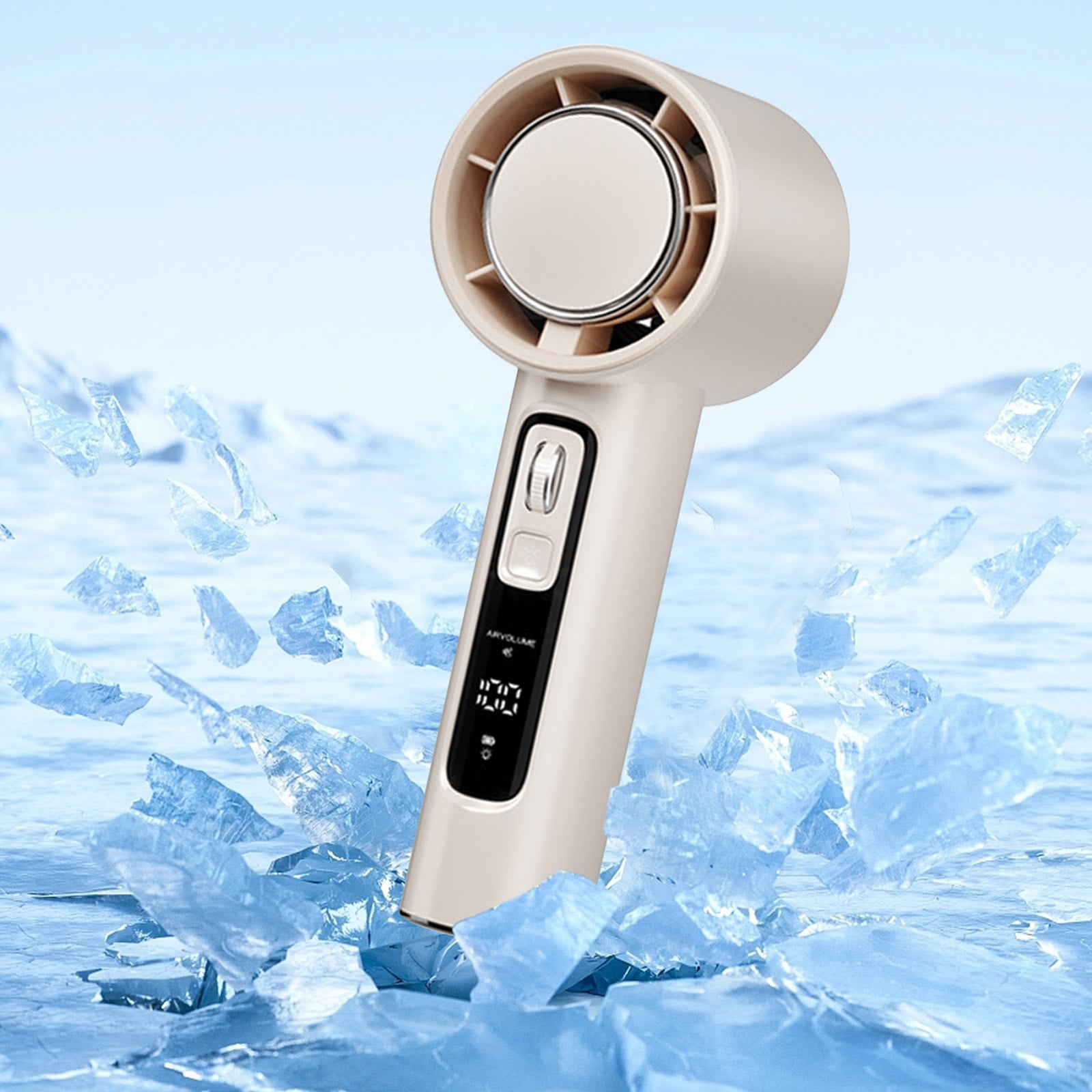 RuWeoMaa Personal Portable Rechargeable Fan - Turbo Handheld Fan with ...