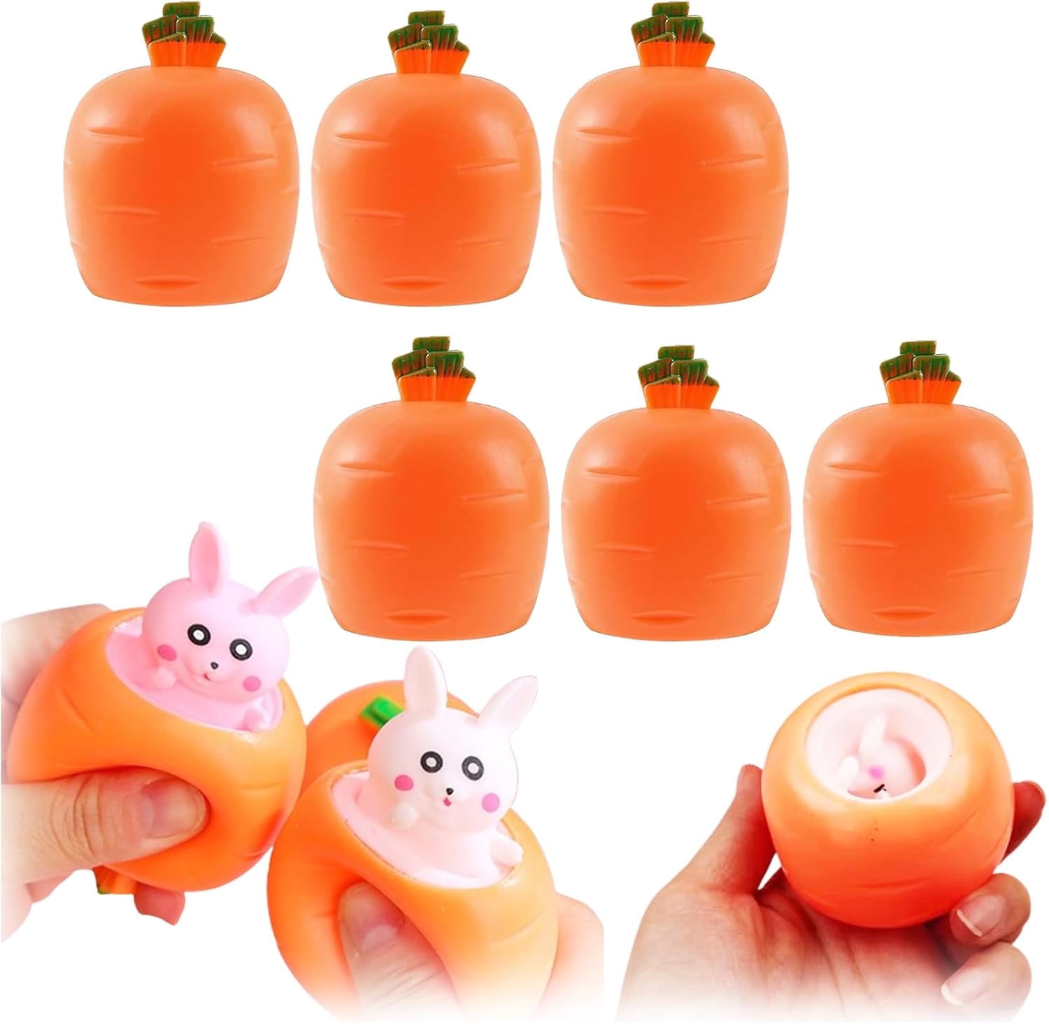 RuWeoMaa Pop up Carrot Bunny, Pop up Bunny Toy,2025 New Easter Carrot ...