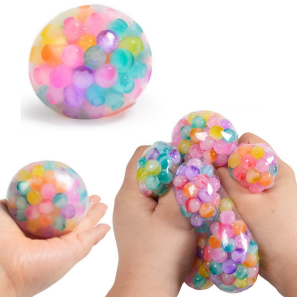 RuWeoMaa Stress Balls Set for Adults,Gumdrop Stress Ball,Squishy Fidget ...