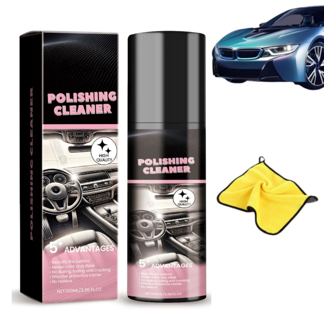 RuWeoMaa Waterless Spray Wax - Polishing Cleaner Car Interior ...