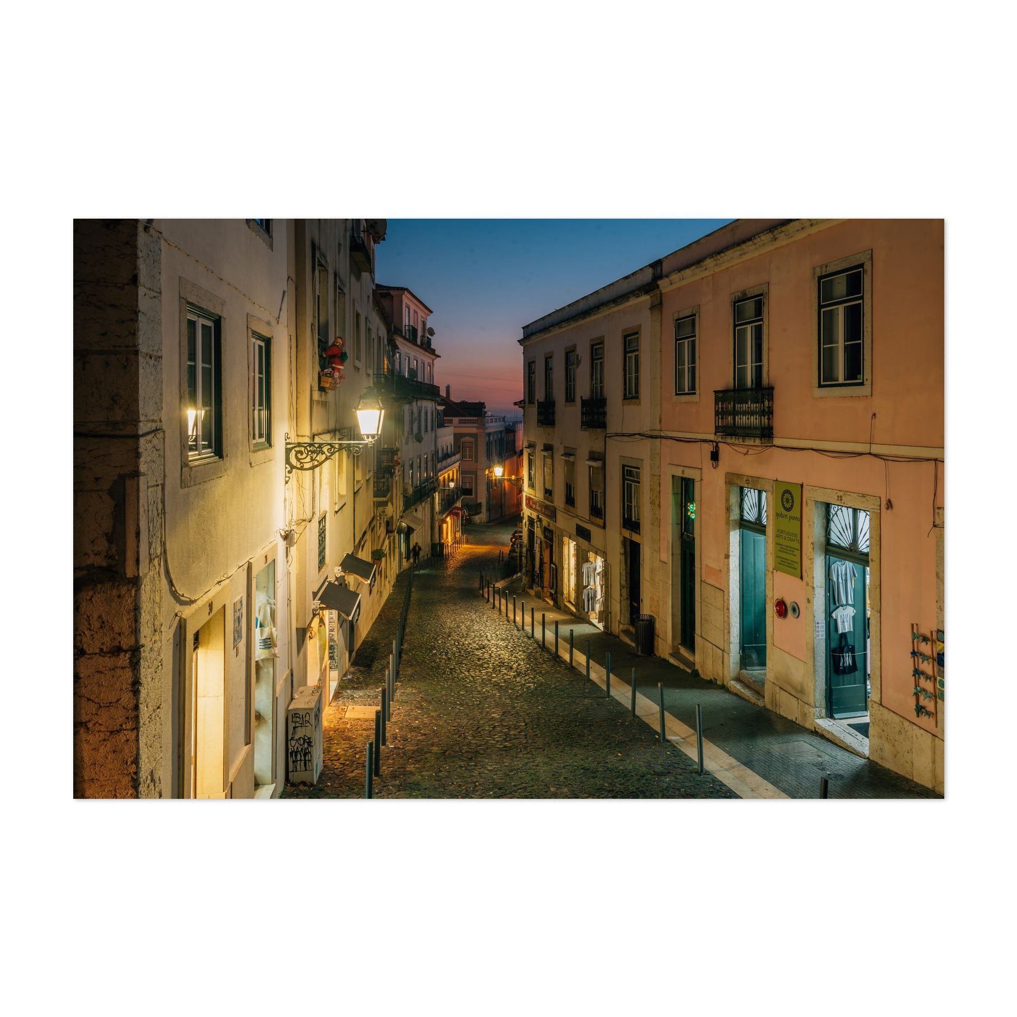 Rua Bartolomeu de Gusmão - Lisbon Portugal Photography Cityscape ...