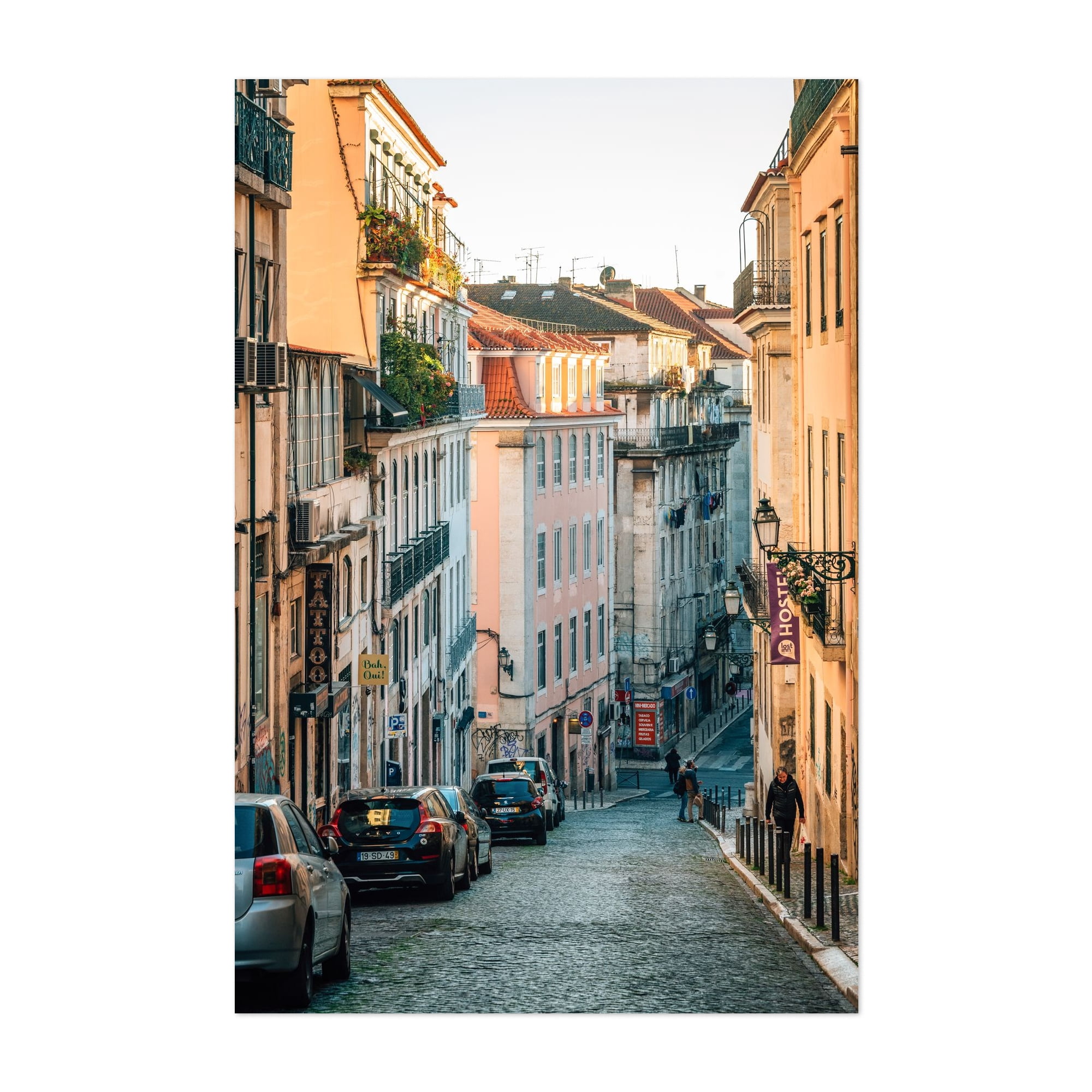 Rua das Flores - Lisbon Portugal Photography City Architecture Street ...