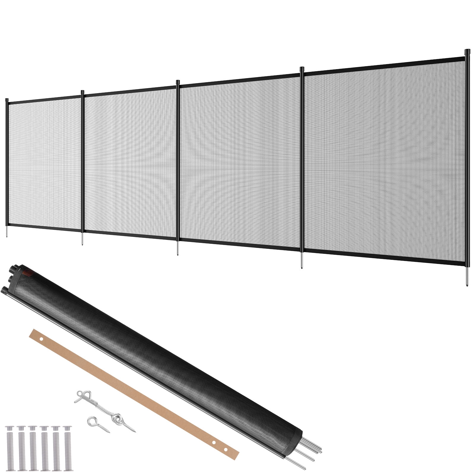 Ruabudeichei Pool Fence Gate, 4 x 12 FT Pool Gate for Inground Pools ...