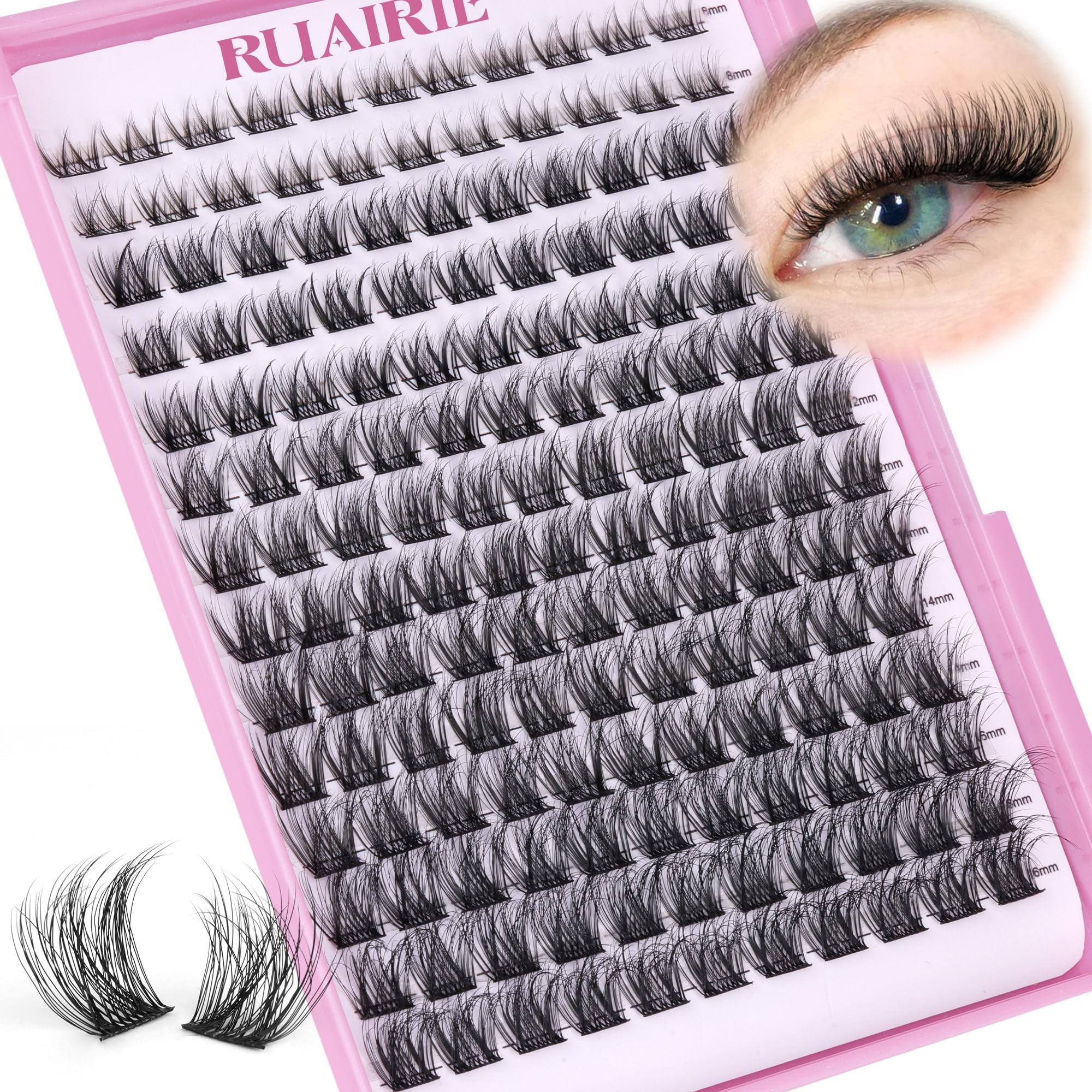Ruairie Lash Clusters Wispy SSF20 Eyelash Cluster Eyelash Extensions ...