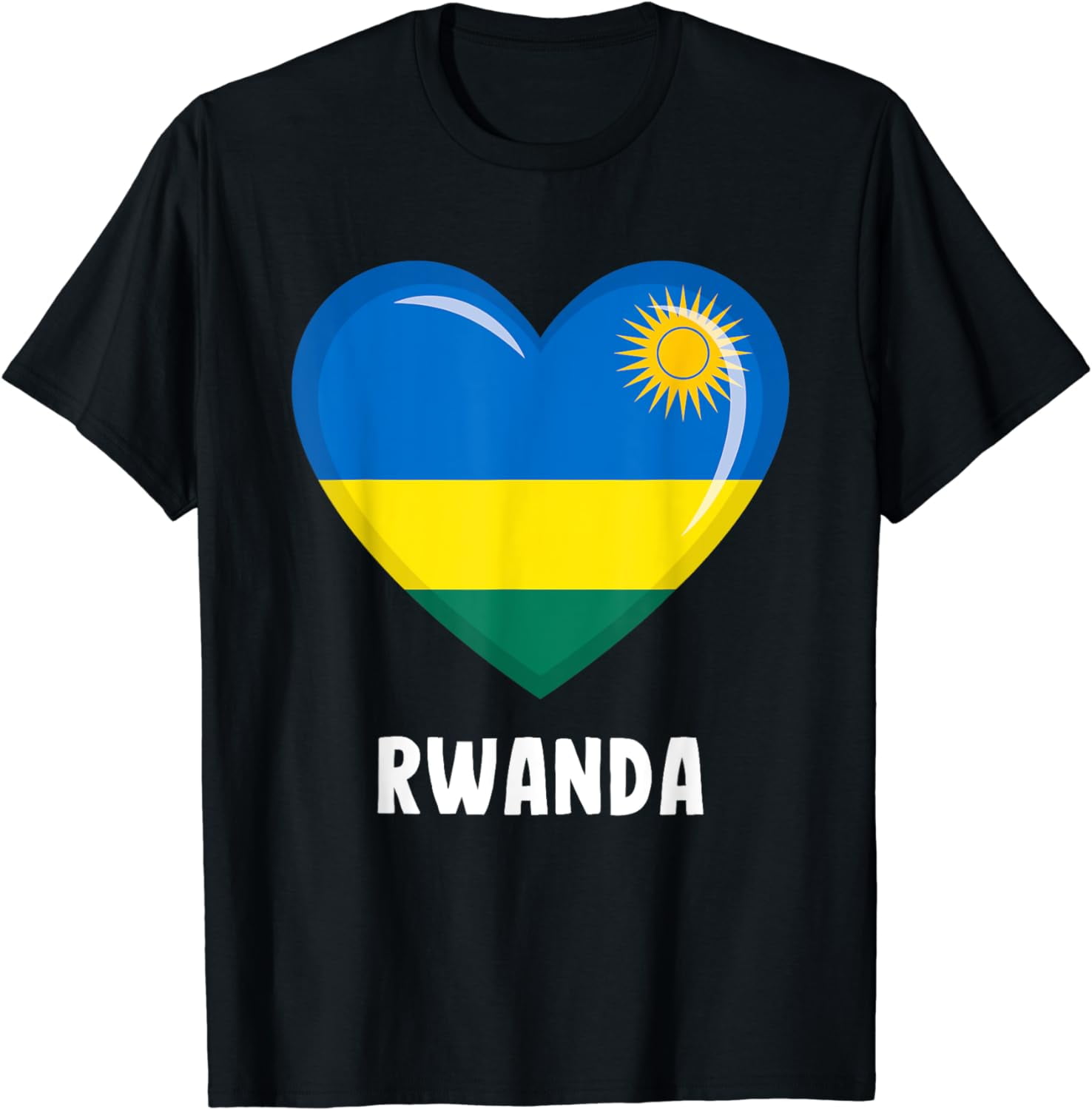 Ruanda Flag | Rwanda T-Shirt - Walmart.com