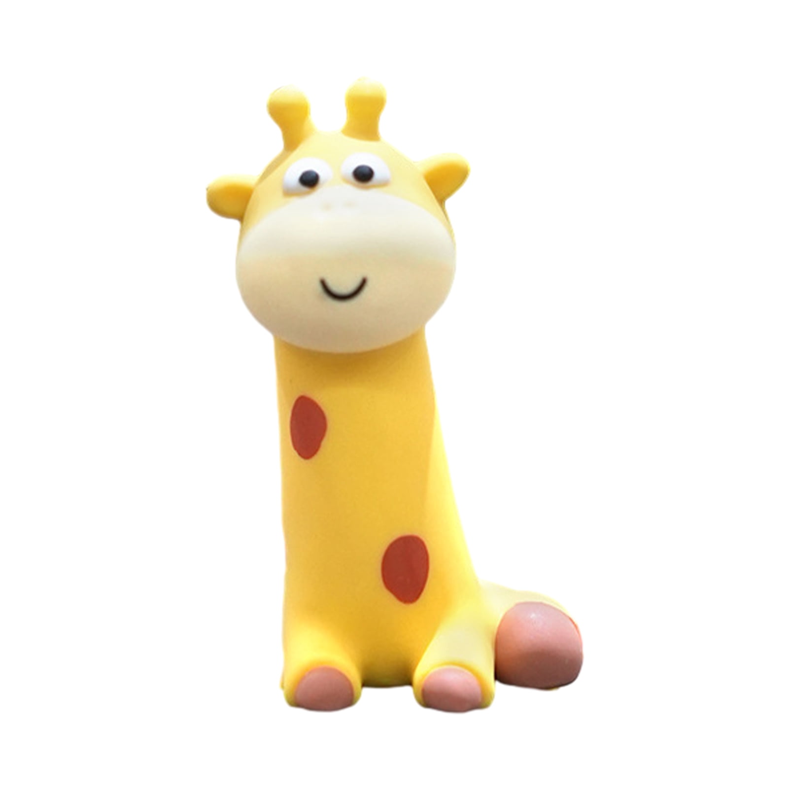Ruanlalo 1/4Pcs Cartoon Giraffe Figurine Computer Monitor Decoration ...