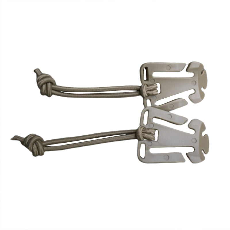 Ruanlalo 1 Pair Hanging Buckles Mini Elastic Cord Nylon Strap Webbing ...