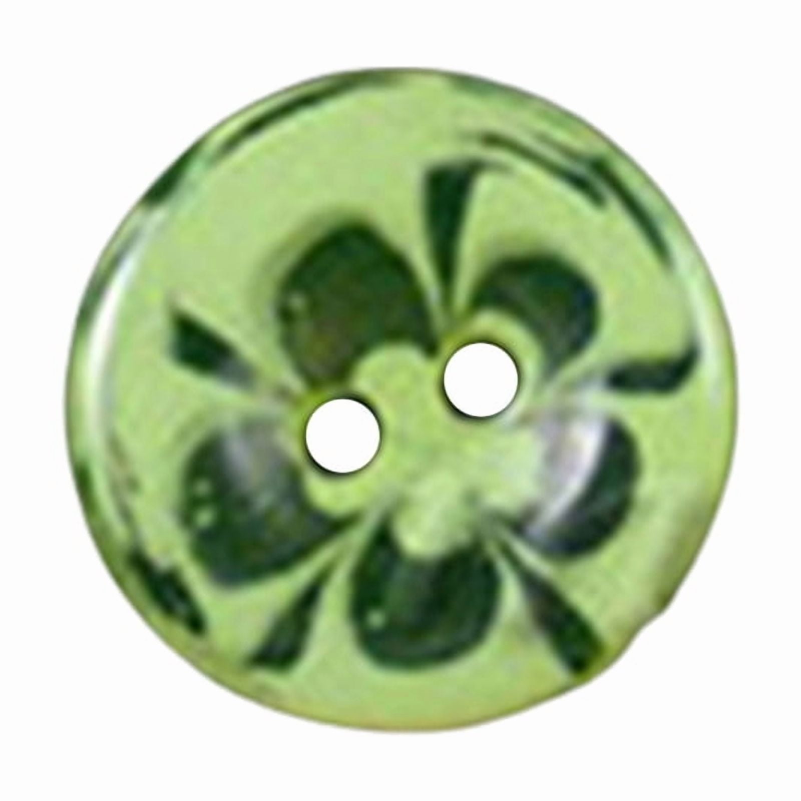 Ruanlalo 100Pcs 14mm Button Mixed Color Flower Resin 2 Holes ...