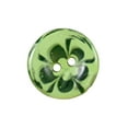 Ruanlalo 100Pcs 14mm Button Mixed Color Flower Resin 2 Holes ...